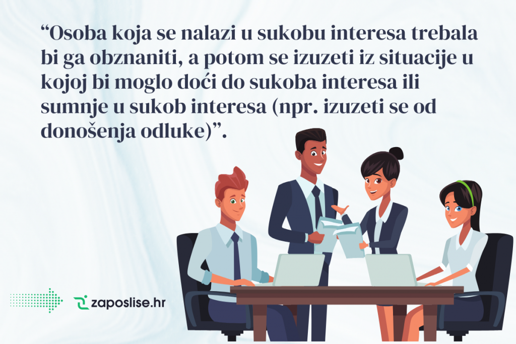Sukob interesa: primjer i definicija - Zaposlise.hr