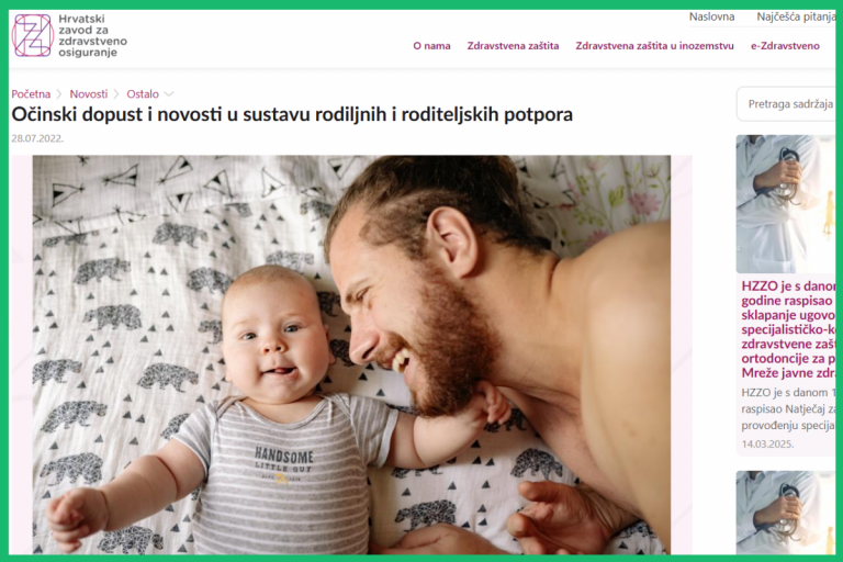 Očinski dopust 2025 - naknade, prava, trajanje - Zaposlise.hr